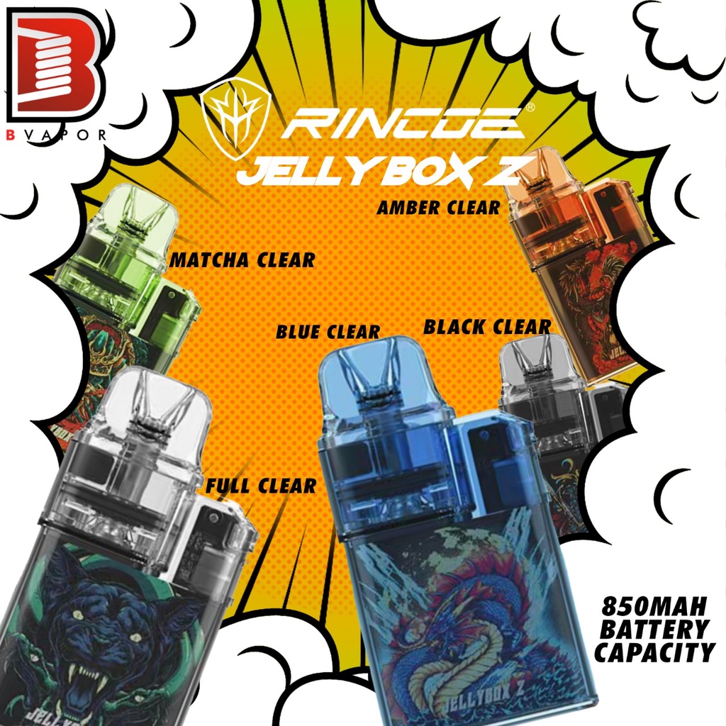 Jual RINCOE JELLYBOX Z POD KIT 850mah AUTHENTIC | Shopee Indonesia