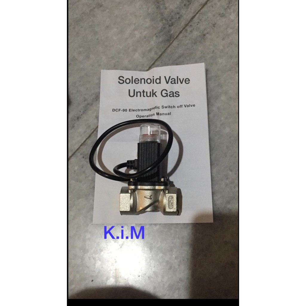 Jual Solenoid valve 3/4 inch - For Gas LPG ( Switch Off valve ...