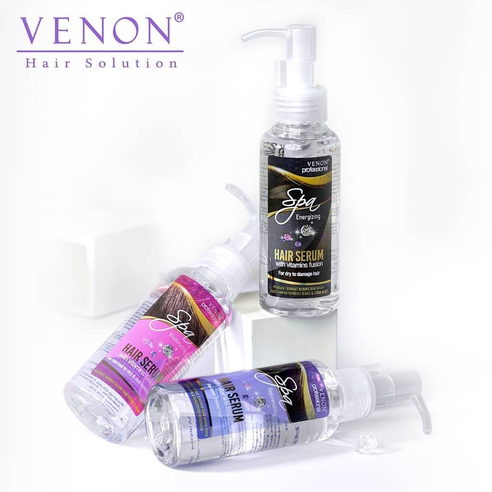 Jual Paket Venon Professional Spa Hair Serum 125 ML | Shopee Indonesia