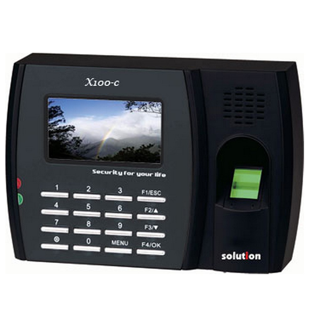 Jual Mesin Absen Fingerprint Solution X100C | Shopee Indonesia