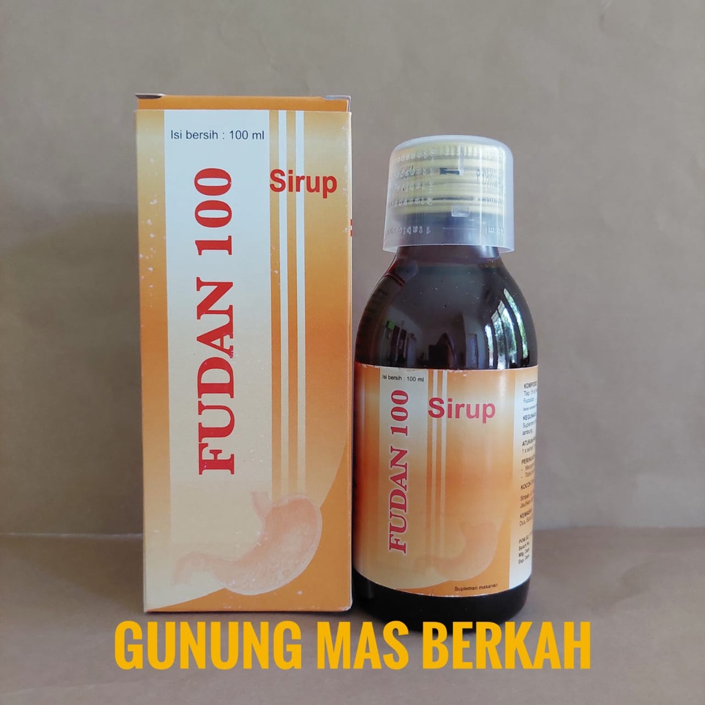 Jual FUDAN Fudan sirup isi 100ML - Vitamin dan Suplemen untuk Mencegah ...