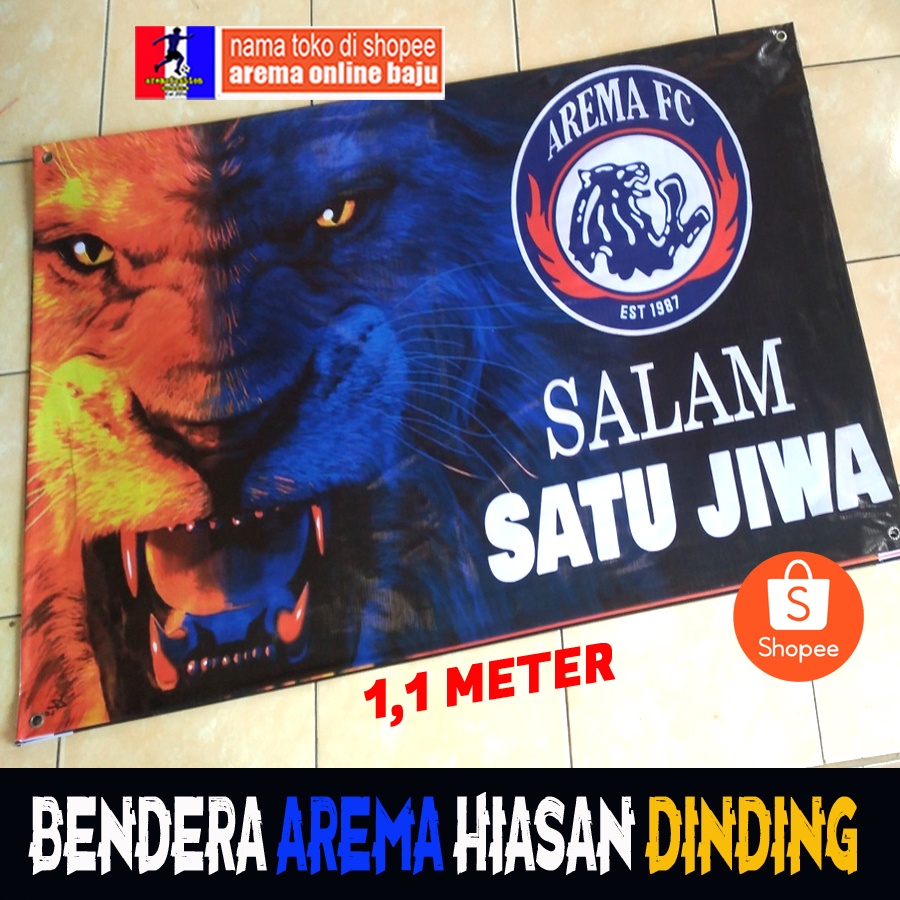 Jual BENDERA AREMA ONGISNADE NEW HIASAN DINDING - AREMAFASHION ONLINE ...