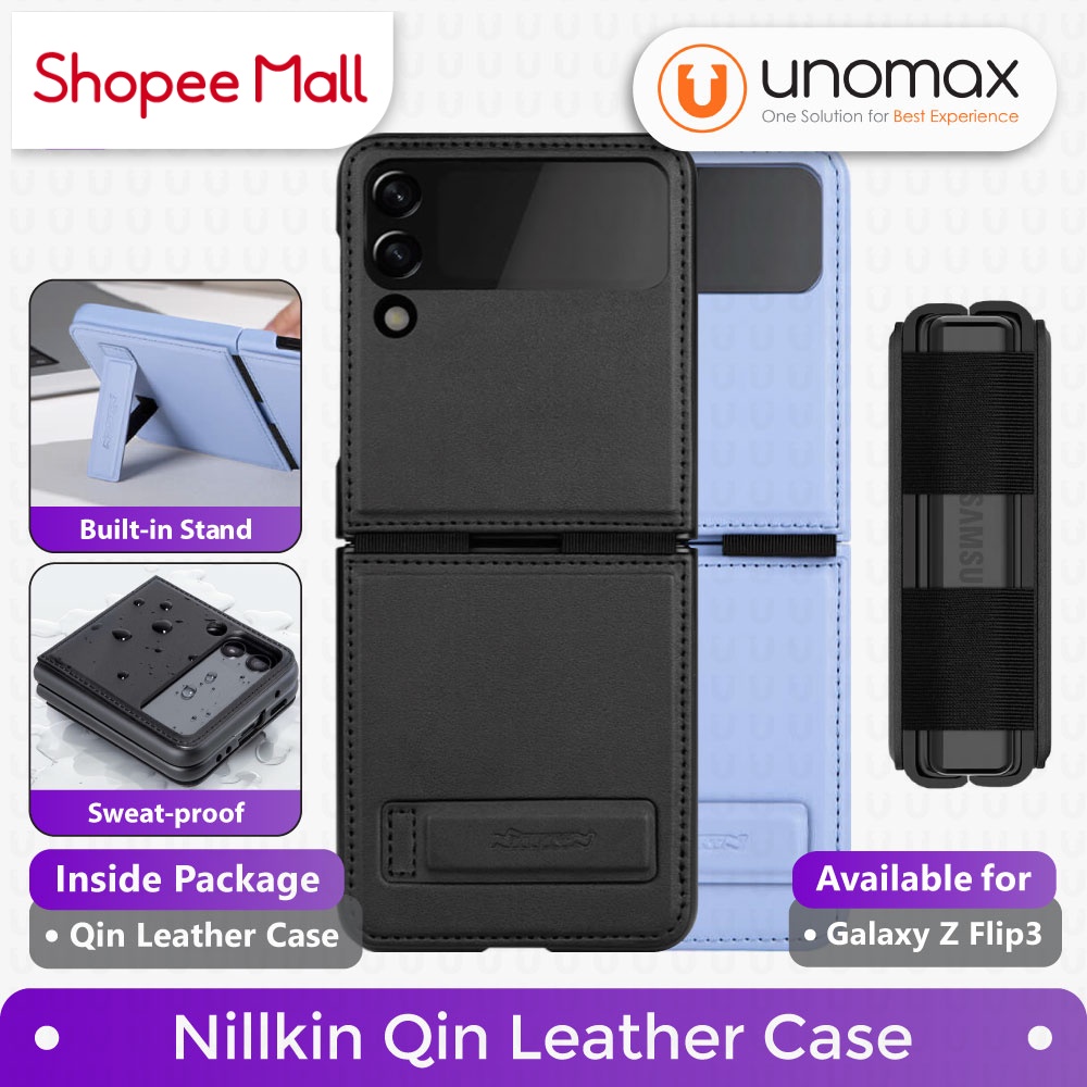 Jual Case Samsung Galaxy Z Flip3 Z Flip 3 Nillkin Qin Leather Flip