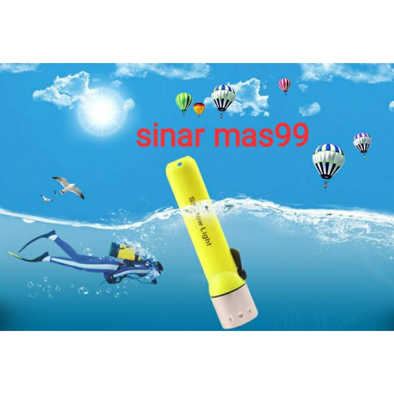 Jual Senter Selam /Senter Light Diving Anti air | Shopee Indonesia