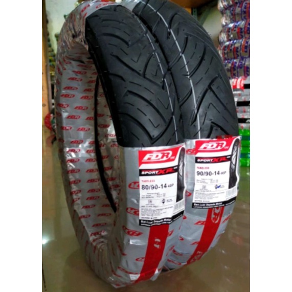 Jual Ban FDR xr evo tubelles 80/90-14 90/90-14 sport xr 100/80-14 80/80 ...