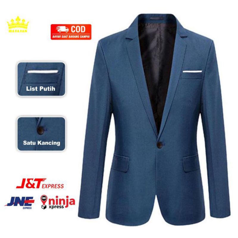 Jual Jas Blazer Pria, Jas Nikahan Pria, Jas Kantoran | Shopee Indonesia
