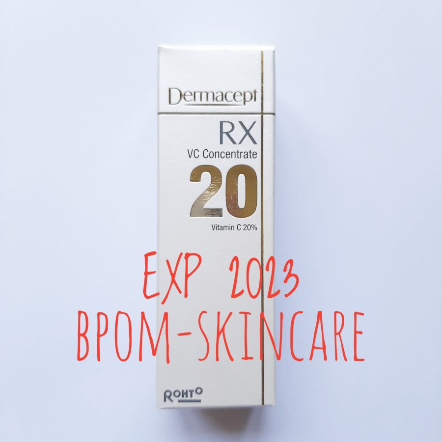 Jual Dermacept RX VC Serum Vitamin Vit C 20% 10mL Brightening Anti ...