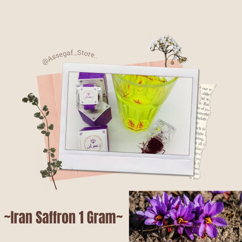 Jual Iran Saffron 1 gram | Shopee Indonesia