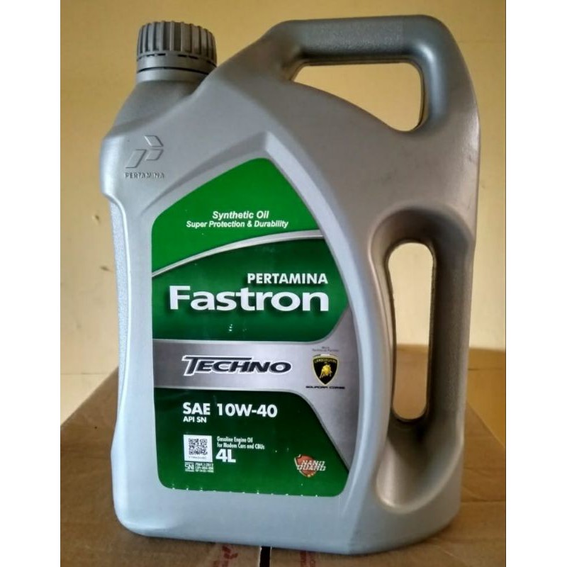 Jual Pertamina FASTRON TECHNO 10W-40 Galon 4 Liter Indonesia|Shopee ...