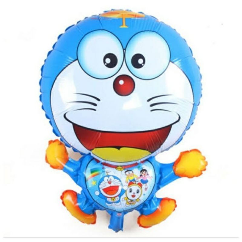 Jual BALON GAS DORAEMON / BALON PLASTIK DORAEMON / BALON DORAEMON FULL ...