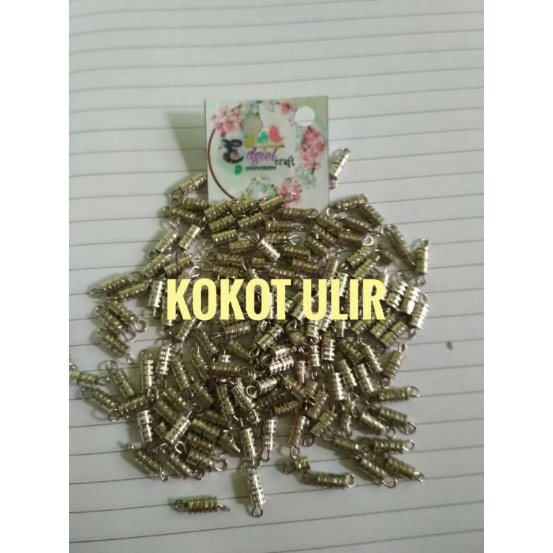 Jual kokot ulir nikel& gold (25pc) | Shopee Indonesia