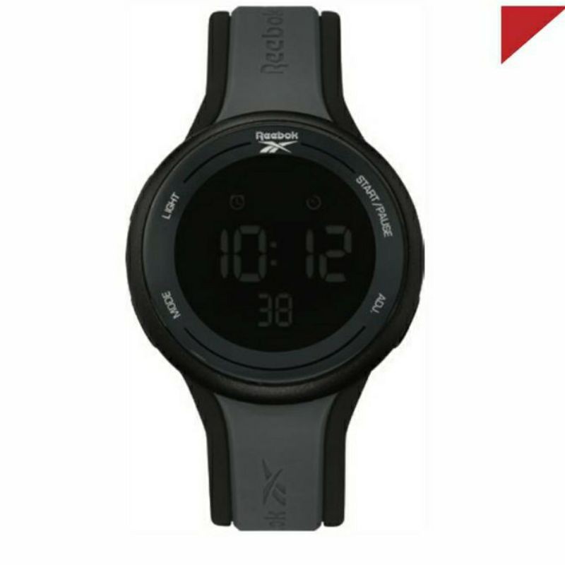 Jual JAM TANGAN REEBOK UNISEX RV-ELG-PBIA-BA ORIGINAL BLACK GREY ...