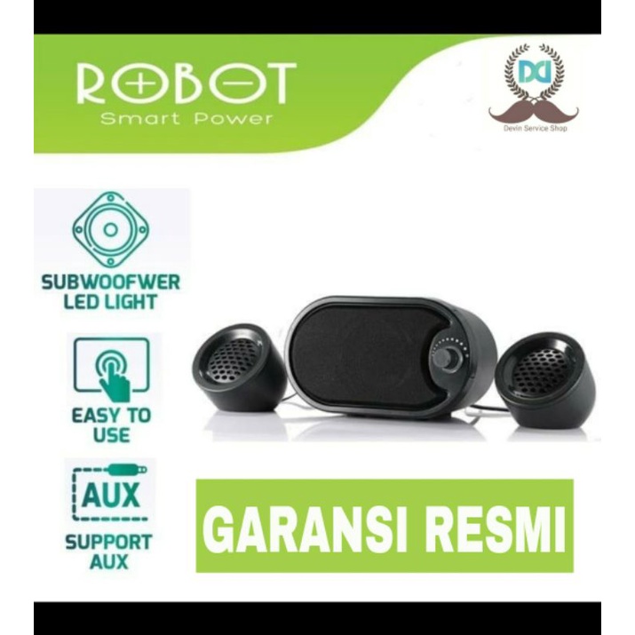 Jual Speaker Robot RS170 Stereo - Speaker Aktif Speaker Tv Speaker ...