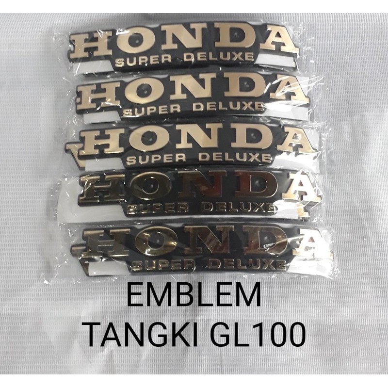 Jual emblem logo tangki tengki honda gl100 gl 100 | Shopee Indonesia