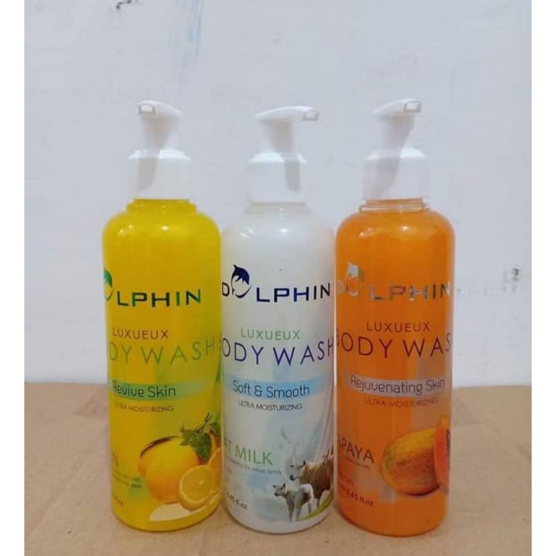 Jual Dolphin body wash Dolphin sabun papaya 250ml Indonesia|Shopee ...