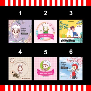 Jual Sticker jualan makanan free design - stiker jualan makanan cemilan ...