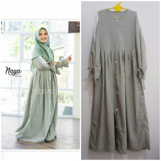 Jual Preloved Gamis Naya Dress Jilbrave | Shopee Indonesia