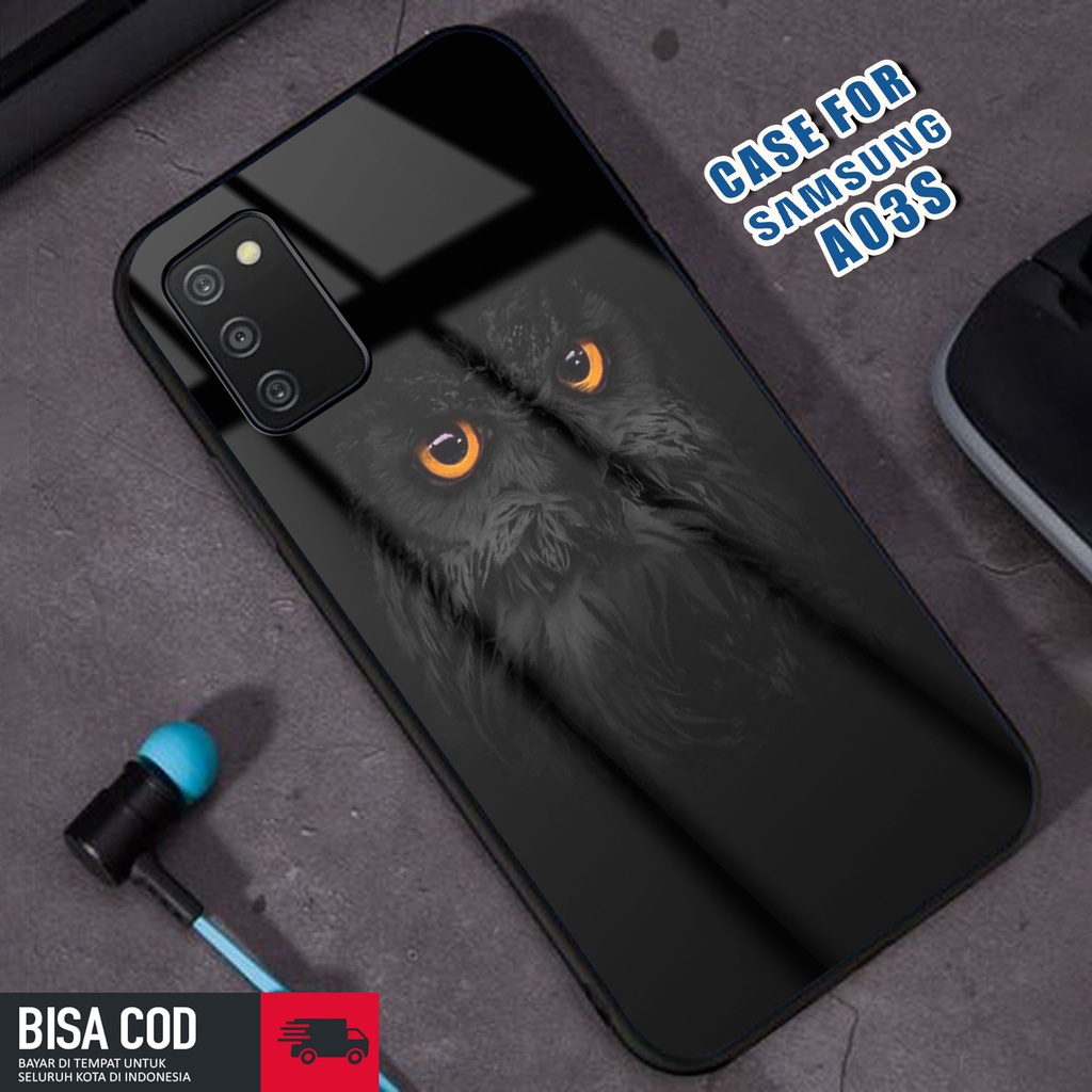 Jual 7 Case Hardcase SAMSUNG A03S / A02S Case MATA HEWAN GLOSSY 2D Case - Cassing Handphone ...