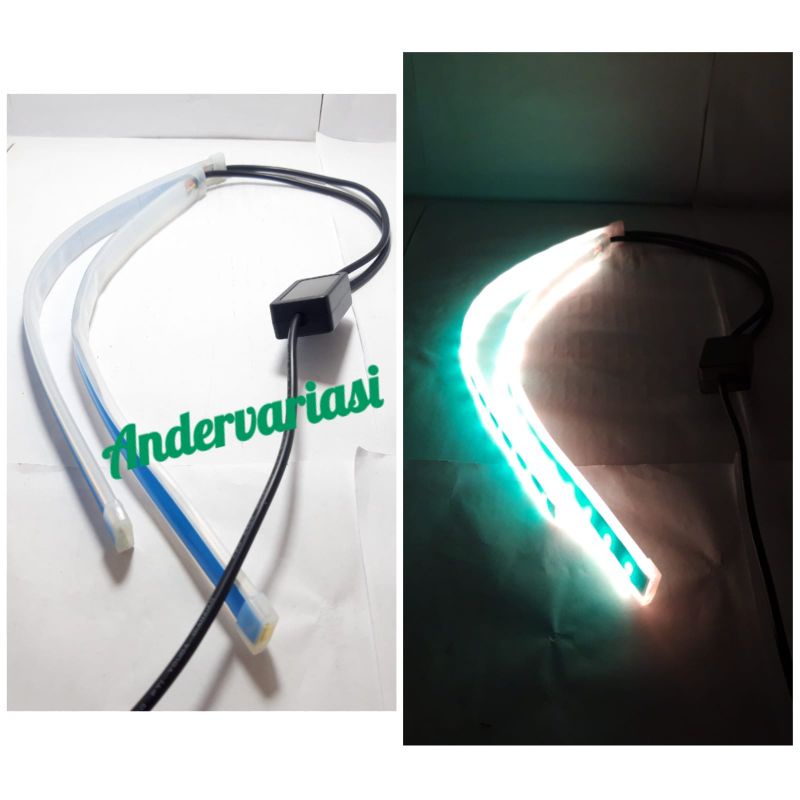 Jual Lampu led alis 30cm fleksibel cahaya RGB barang sesuai foto dan ...