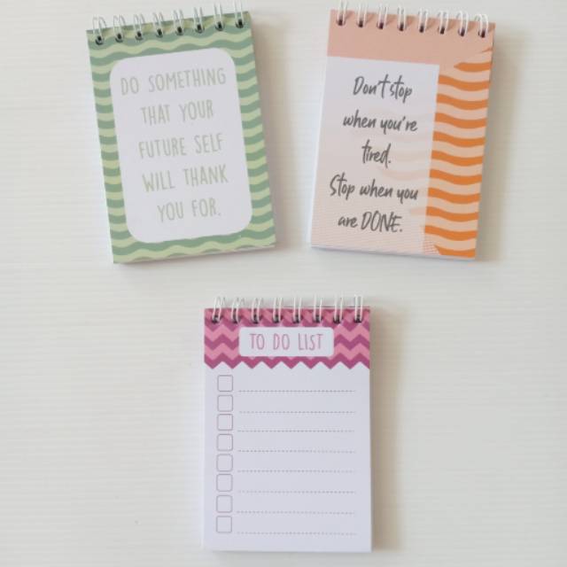 Jual Buku To Do List - Pocket To Do list Book | Shopee Indonesia