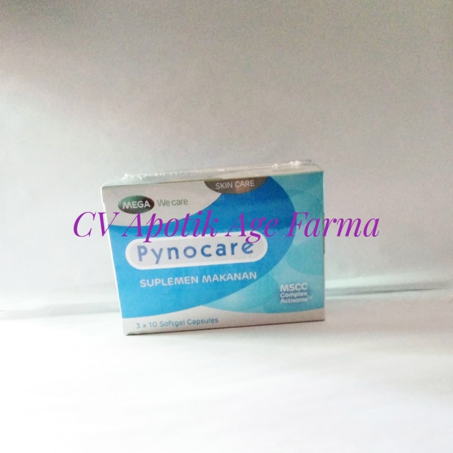 Jual Pynocare Soft Caps isi 30 (Mega LifeSciences) Indonesia|Shopee ...