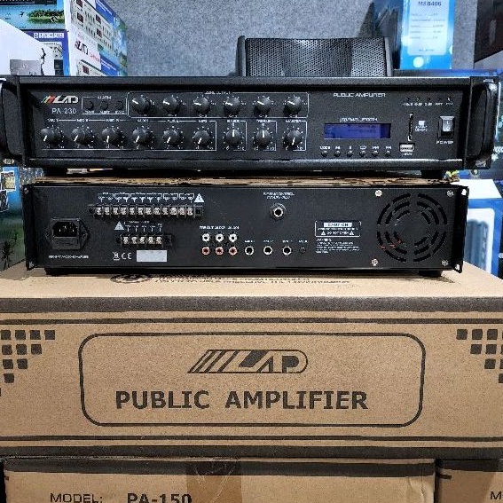 Jual Ampli TOA PA 230 LAD 6 Zona 230 Watt with USB/FM/Bluetooth | Shopee Indonesia