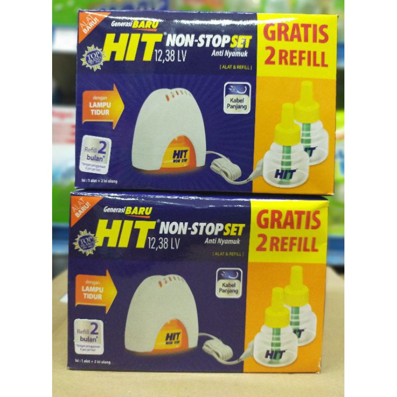 Jual HIT NONSTOP SET GRATIS 2 REFFIL (2 BULAN) | Shopee Indonesia