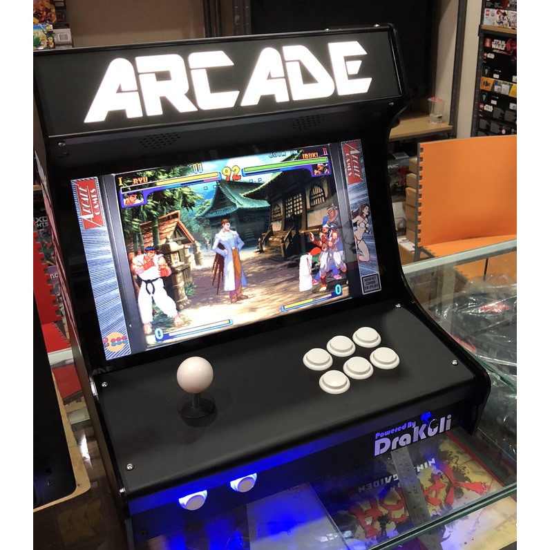 Jual SALEE EGO Bartop Arcade Machine Black With White Joystick | Shopee ...