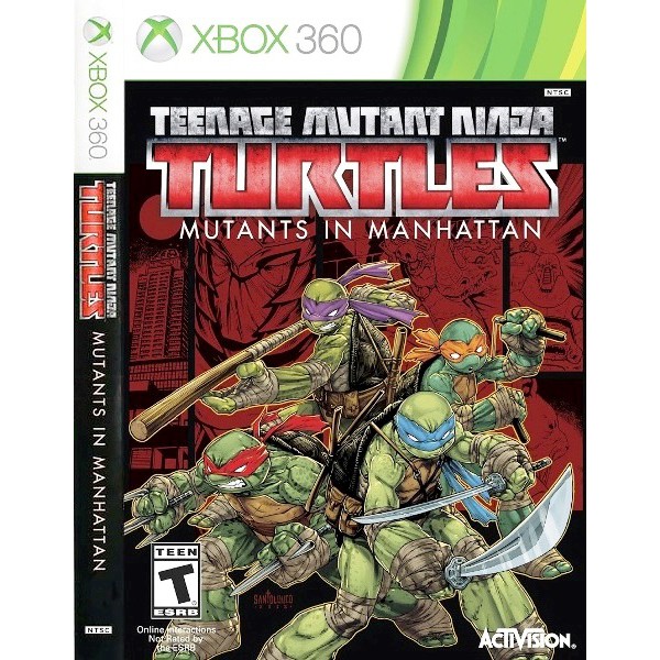 Jual Game Teenage Mutant Ninja Turtles Mutants in Manhattan XBOX 360 ...