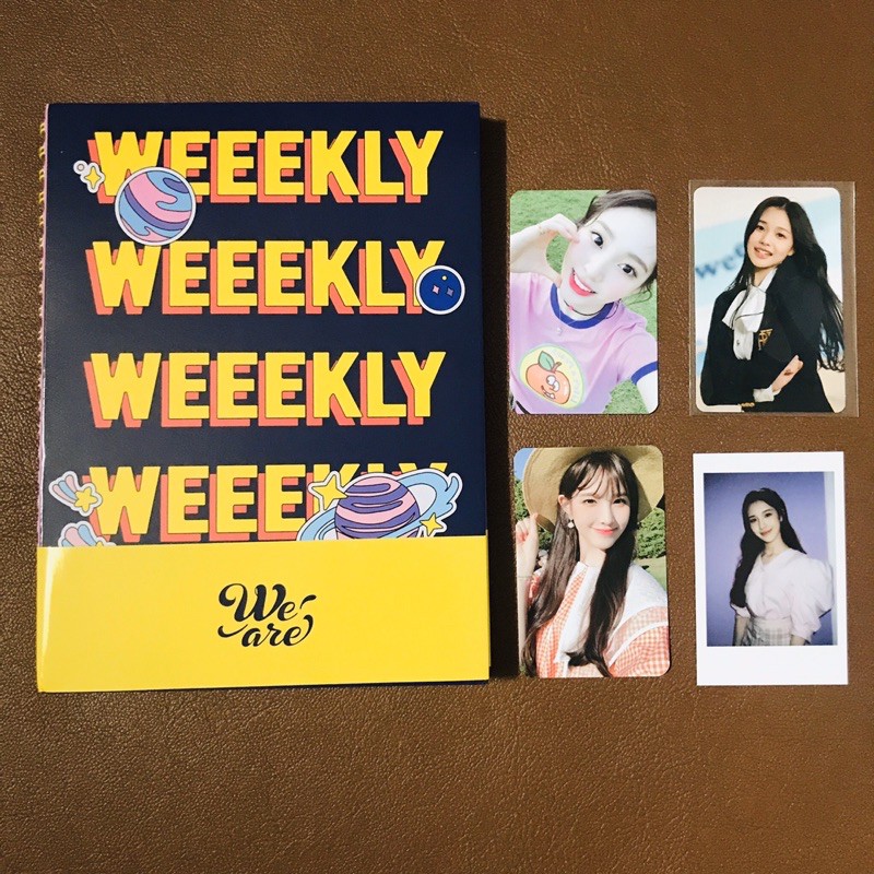 Jual [ BACA DESKRIPSI! ] WEEEKLY DEBUT ALBUM WE ARE PHOTO CARD PHOTOCARD JAEHEE Indonesia|Shopee ...