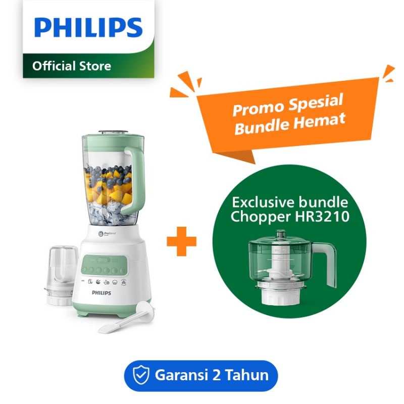 Jual FREE BUBBLE WRAP (bundle) blender philips HR2221+chopper 3210 blender philips 2L plastik ...