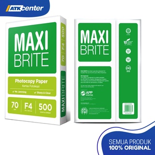 Jual Multipurpose paper / kertas HVS F4 MAXI BRITE 70 gr (1 rim ...