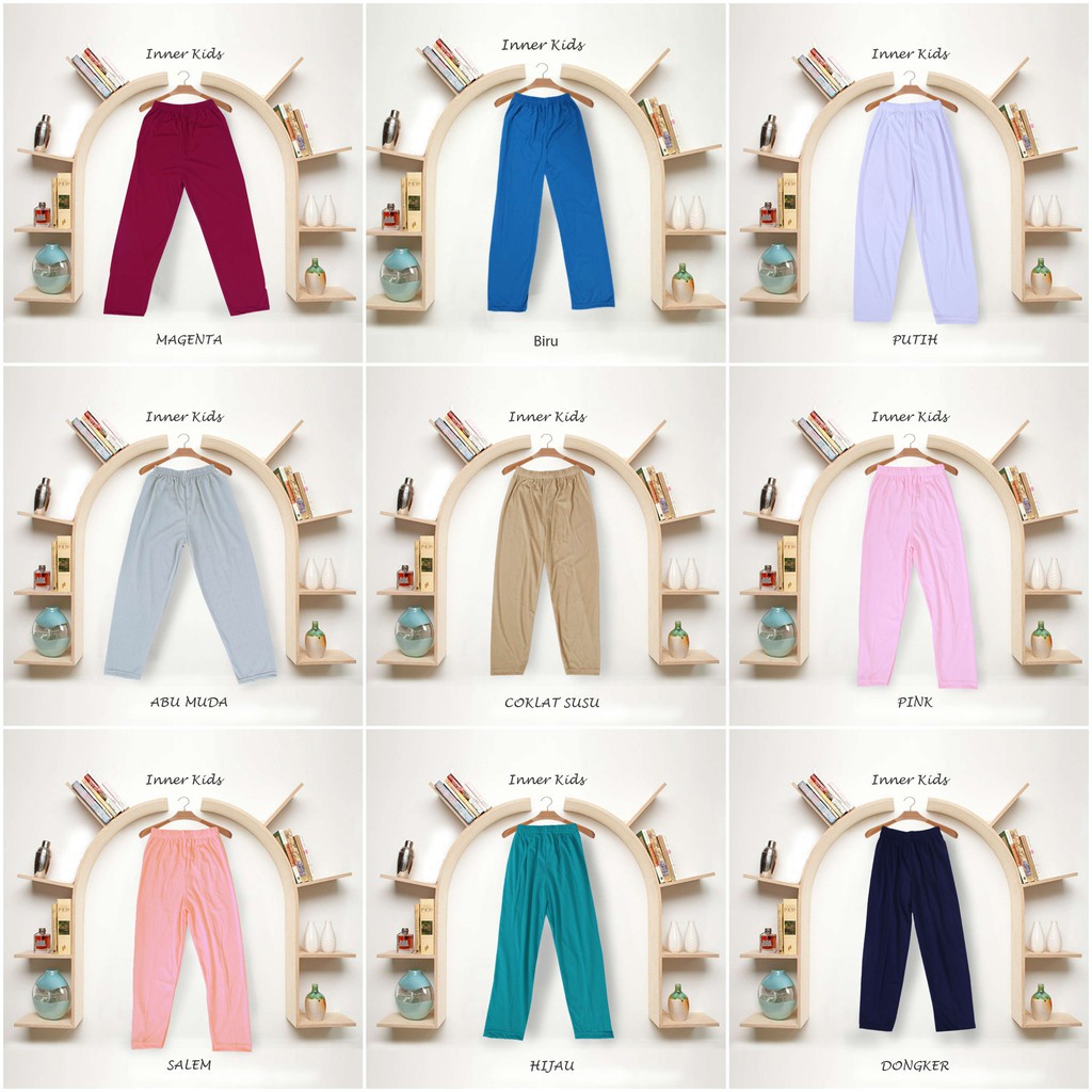 Jual KOLEKSI CELANA INNER MUSLIMAH AURANY KIDS | Shopee Indonesia