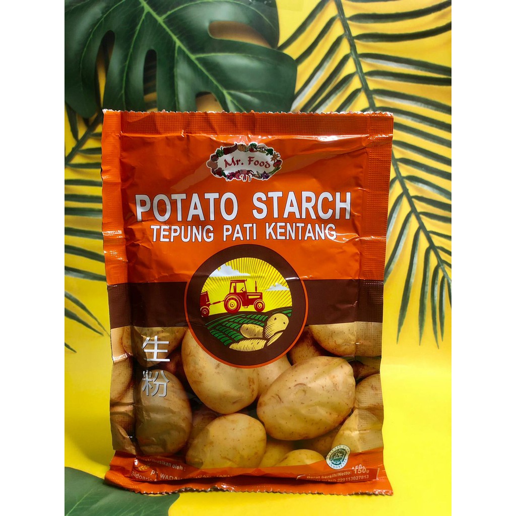 Jual POTATO STARCH / TEPUNG PATI KENTANG MR FOOD 150 GR | Shopee Indonesia