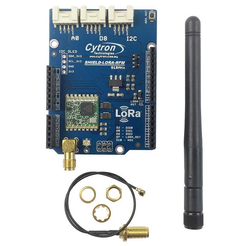 Jual Cytron LoRa RFM Shield 915 MHz frequency band Indonesia|Shopee ...