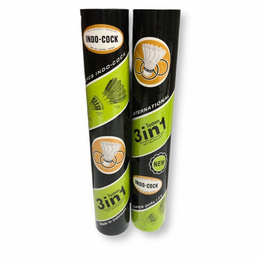 Jual SHUTTLECOCK BADMINTON INDOCOCK HIJAU 3 IN 1 ORIGINAL | Shopee ...