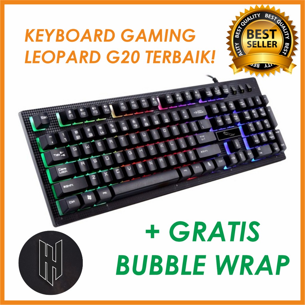 Jual Leopard G20 Gaming Keyboard LED Indonesia|Shopee Indonesia