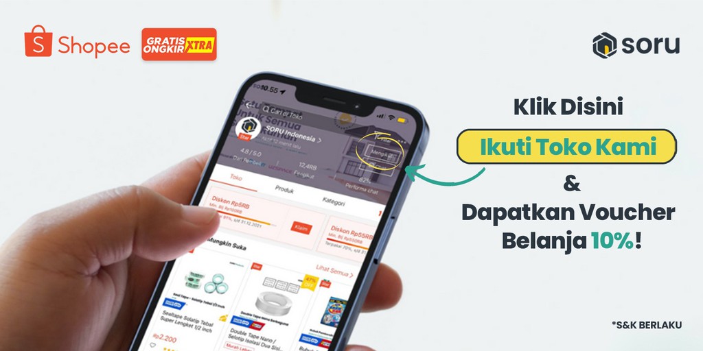 Toko Online SORU Indonesia | Shopee Indonesia
