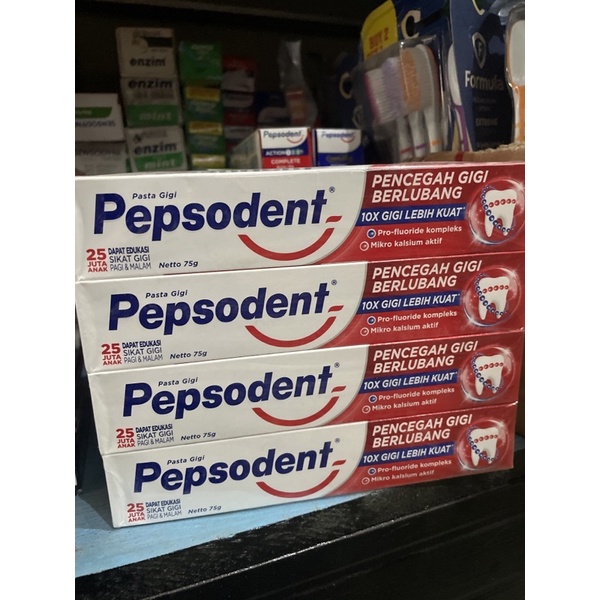 Jual odol/pasta gigi pepsoden 75g | Shopee Indonesia