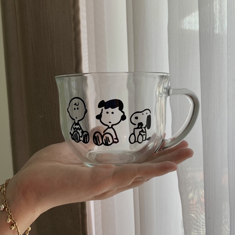 Jual Gelas Kaca | Gelas Korea | Gelas Korea Aesthetic | Gelas Aesthetic ...