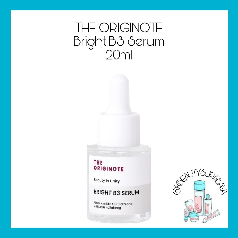 Jual THE ORIGINOTE SERUM SERIES / THE ORIGINOTE Bright B3 / THE ...