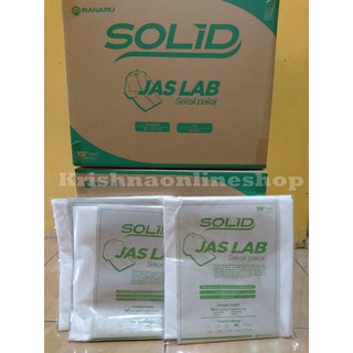 Jual Baju APD Jas Lab SOLID 25 Gsm Model Velcro ( Perekat ) | Shopee ...