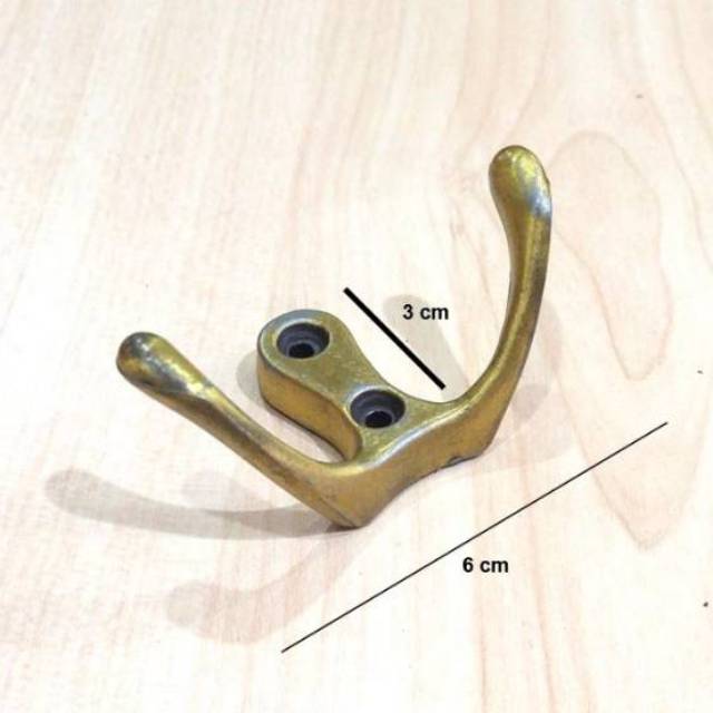 Kapstok double hook 072 / gantungan baju | Shopee Indonesia Kapstok double hook 072 / gantungan baju | Shopee Indonesia