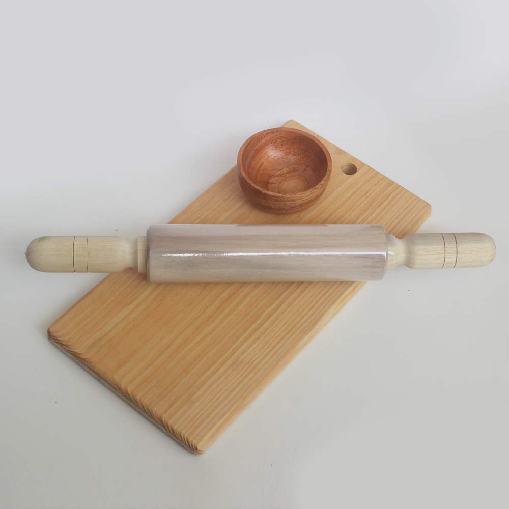 Jual Rolling Pin / Penggiling Adonan Kayu / Properti Foto Produk ...