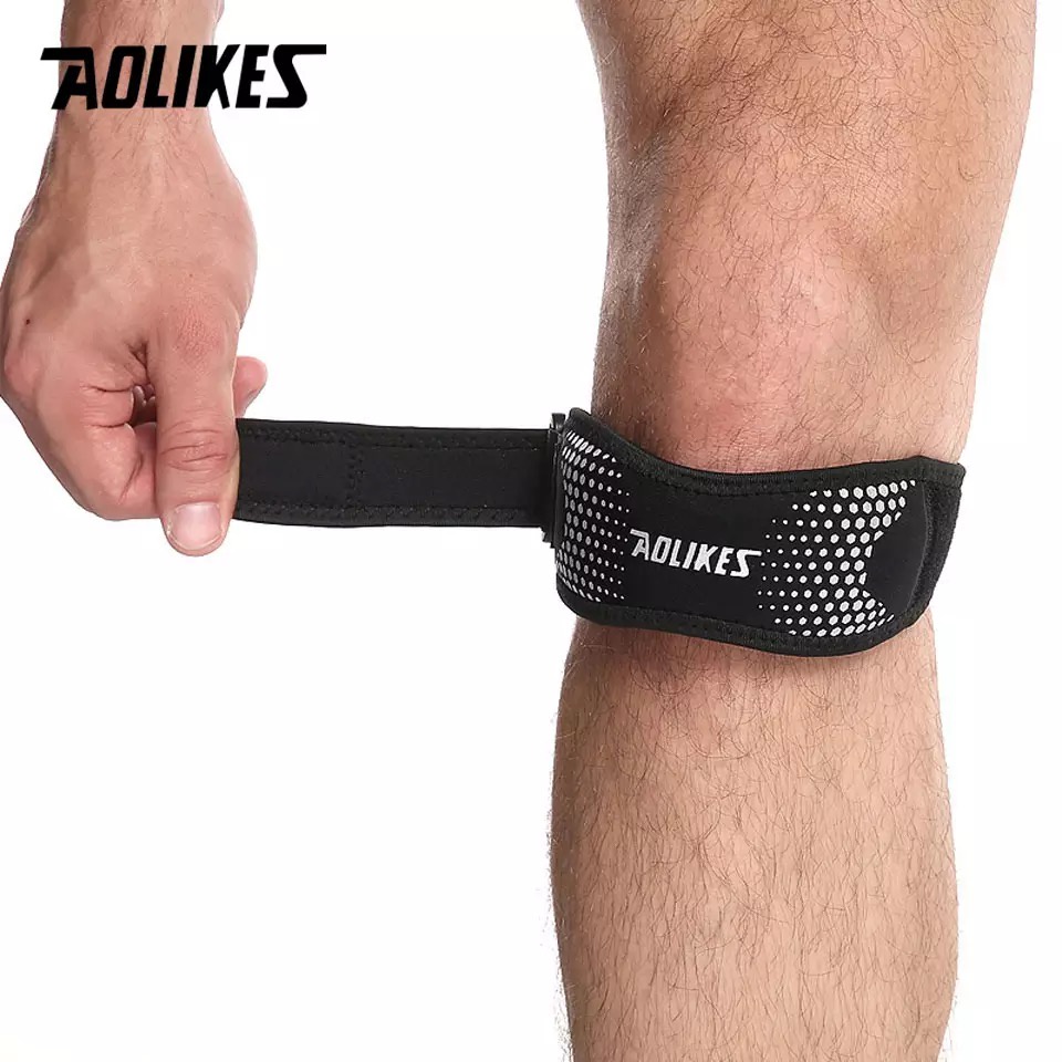 Jual 7921 Aolikes Knee Patella Single Wrap Sleeve Deker Lutut Guard ...