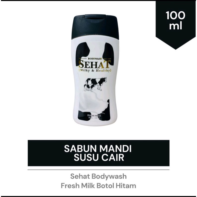 Jual Sehat Body wash 100 ml Sabun Mandi Cair Aroma Susu Fresh Milk ...