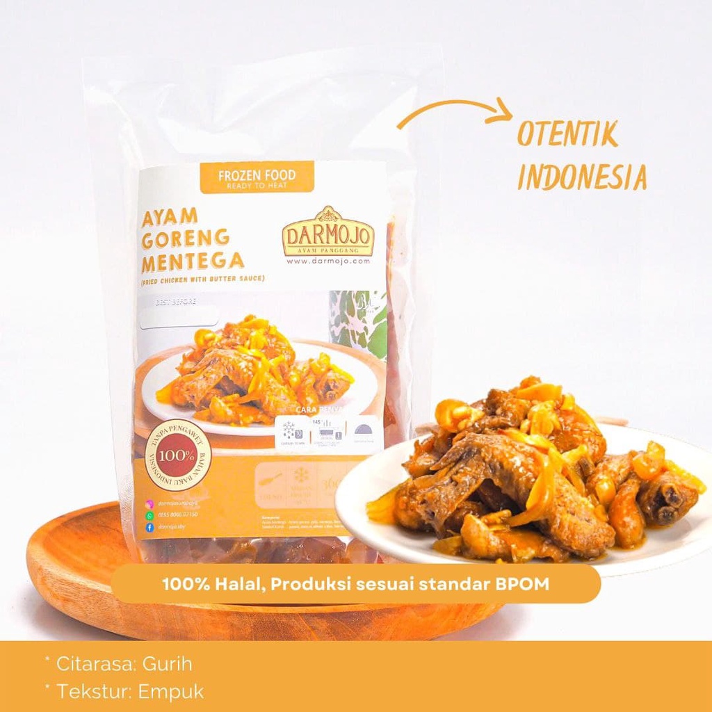 Jual Darmojo Ayam Panggang - AYAM GORENG MENTEGA FROZEN - MAKANAN SIAP ...