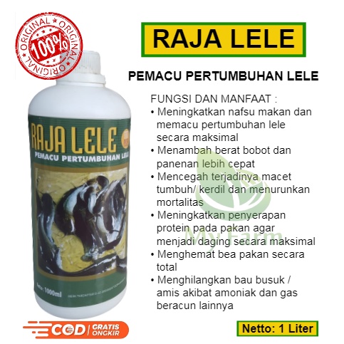 Jual Raja Lele Simba Plus Botol 1 Liter Probiotik Cair Pemacu ...
