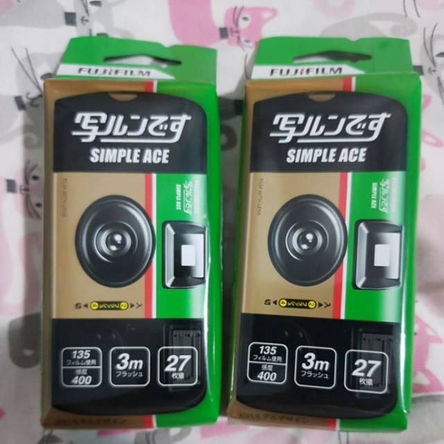 Jual FUJIFILM Simple ace (27 exposures) disposable camera | Shopee ...
