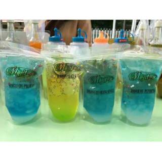 Kemasan minuman es pudot makanan unik Standing pouch k pack ziplock ...